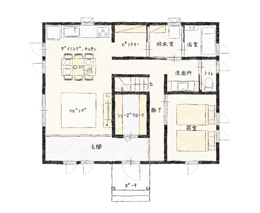 soboku 平屋プラス4050｜自然素材の＋αな暮らし